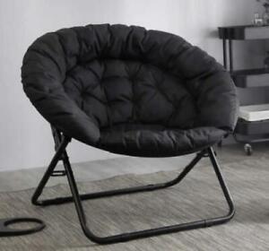 W203 Idea Nuova Oversized Saucer Chair Black